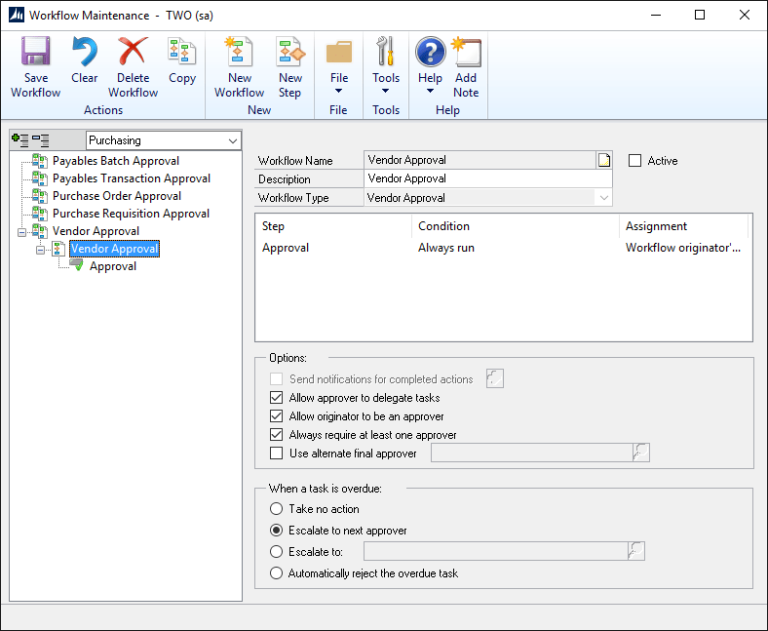 Dynamics GP Workflow Functionality | LBMC