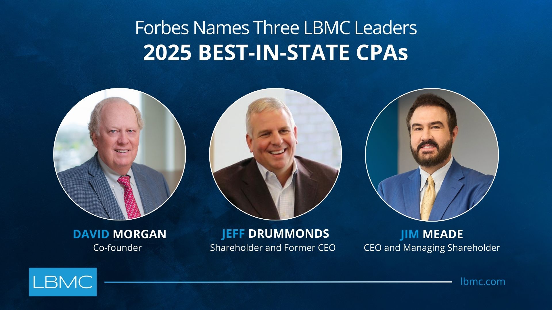 Leaders Recognized on Forbes' America's Best-In-State CPA List
